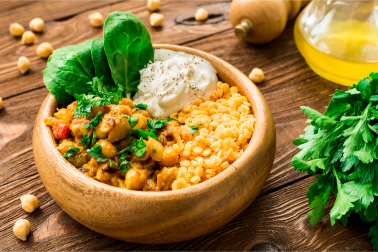 Marokkanske linser med kikert lapskaus | Arono.no