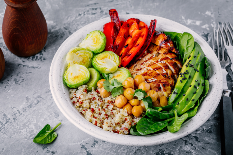 Kyckling Buddha Bowl | Arono.se